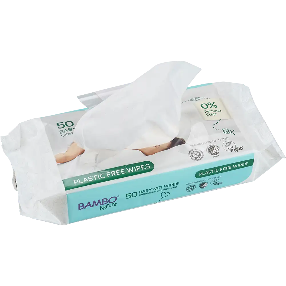 BAMBO Nature plasticvrije billendoekjes - Abena Healthcare